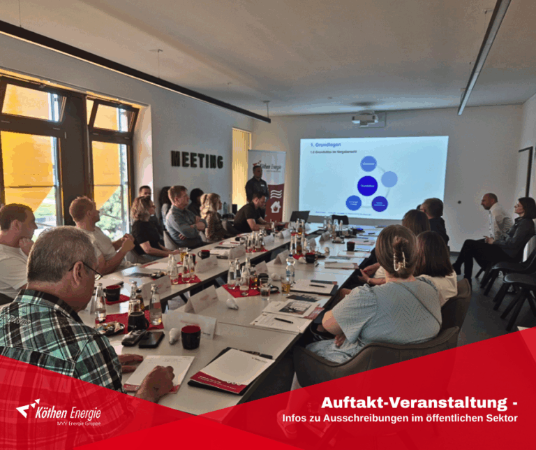 Auftakt für einen engeren Austausch - Köthen Energie GmbH